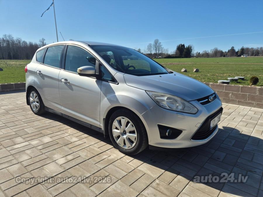 Grey Ford C-Max 2012 in Tallinn, with an engine capacity of 1.60 L and mileage of 204 thousand km for 4999 €, photo 1 on AUTOMOTO.COM.LV