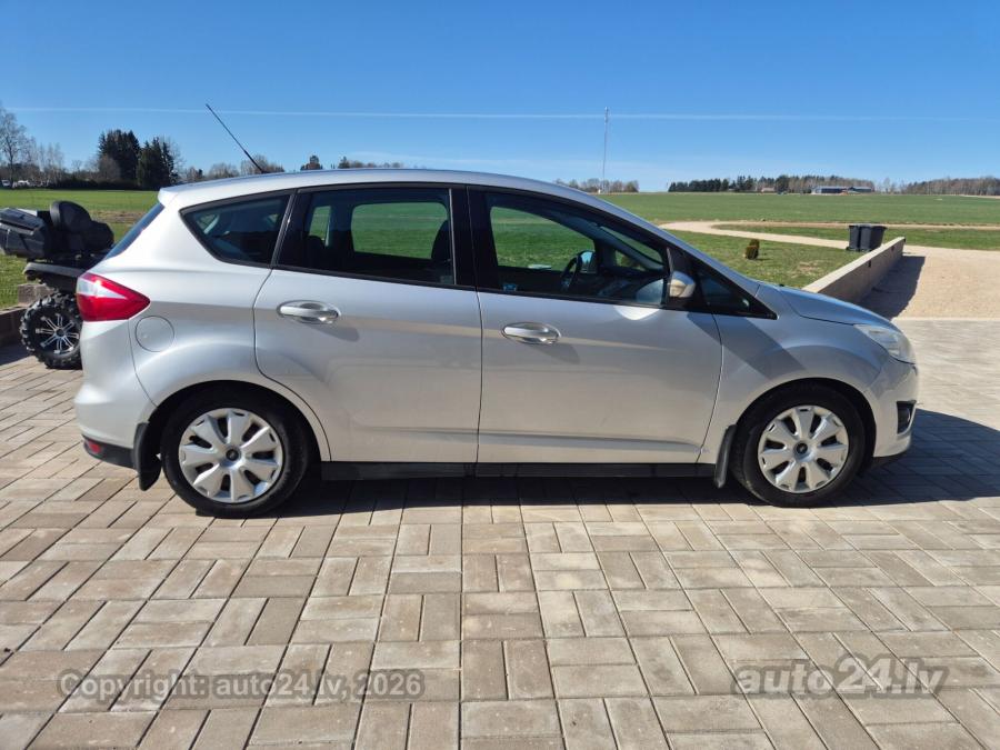 Grey Ford C-Max 2012 in Tallinn, with an engine capacity of 1.60 L and mileage of 204 thousand km for 4999 €, photo 4 on AUTOMOTO.COM.LV