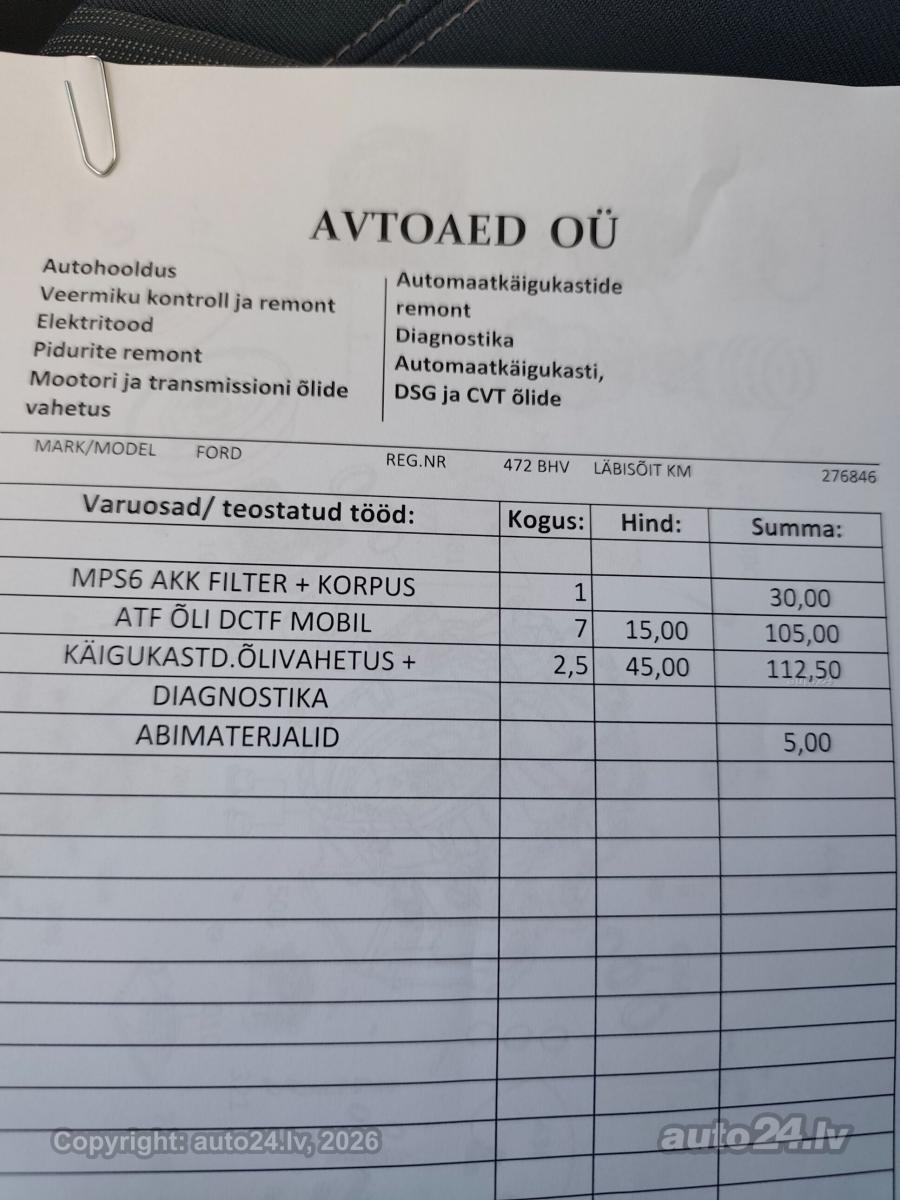 Серый Форд Си-Макс 2012 в Таллин, объемом двигателя 2.00 л и пробегом 277 тыс. км за 3999 €, фото 30 на AUTOMOTO.COM.LV