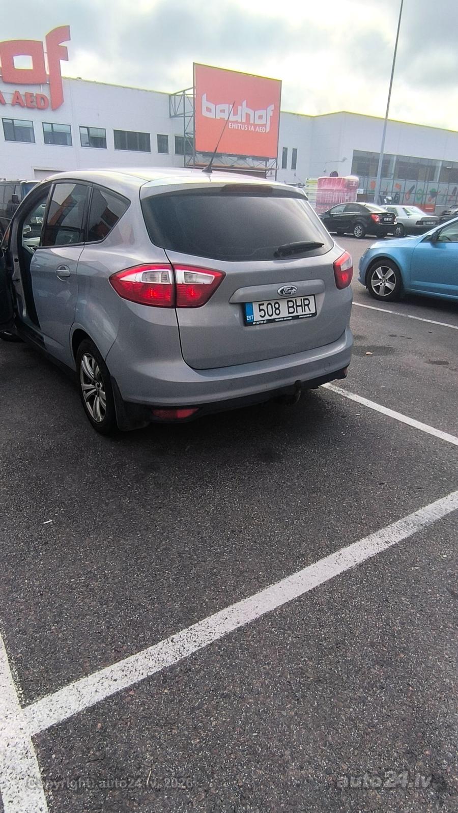 Pelēks Ford C-Max 2012 Tallina, ar dzinēja tilpumu 2.00 L un nobraukumu 0 tūkst. km par 4499 €, foto 5 vietnē AUTOMOTO.COM.LV