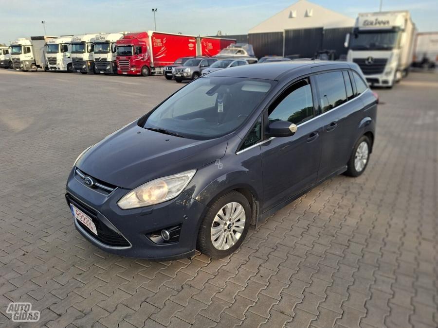 Grey Ford C-Max 2012 in Kaunas, with an engine capacity of 2.00 L and mileage of 280 thousand km for 3950 €, photo 6 on AUTOMOTO.COM.LV
