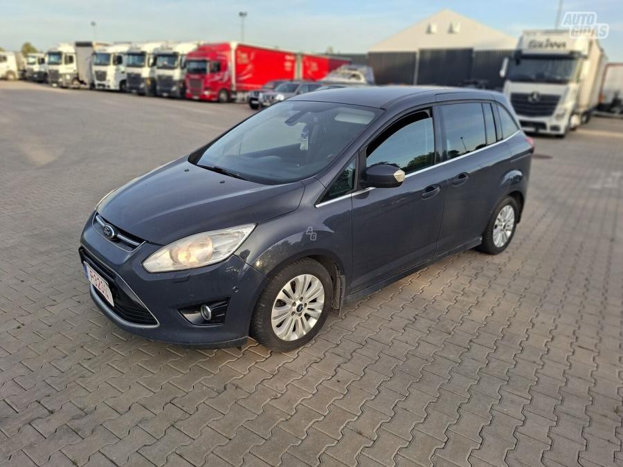 Grey Ford C-Max 2012 in Kaunas, with an engine capacity of 2.00 L and mileage of 280 thousand km for 3950 €, photo 7 on AUTOMOTO.COM.LV