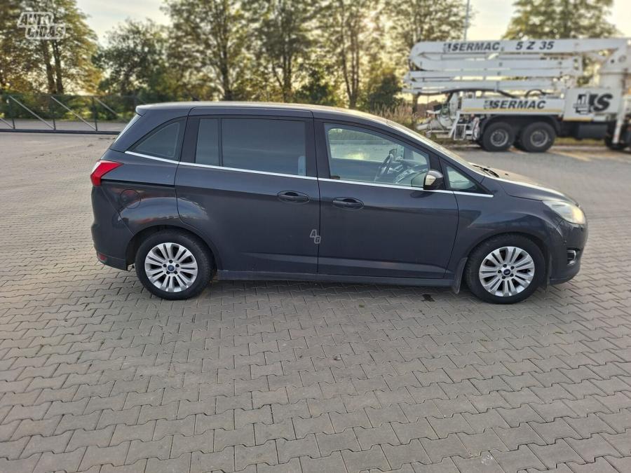 Grey Ford C-Max 2012 in Kaunas, with an engine capacity of 2.00 L and mileage of 280 thousand km for 3950 €, photo 13 on AUTOMOTO.COM.LV