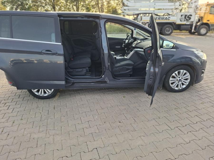 Grey Ford C-Max 2012 in Kaunas, with an engine capacity of 2.00 L and mileage of 280 thousand km for 3950 €, photo 16 on AUTOMOTO.COM.LV