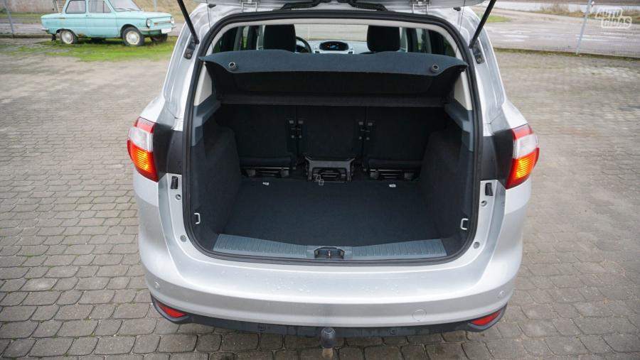 Pelēks Ford C-Max 2013 Kvietiniai, ar dzinēja tilpumu 1.00 L un nobraukumu 169 tūkst. km par 4200 €, foto 22 vietnē AUTOMOTO.COM.LV
