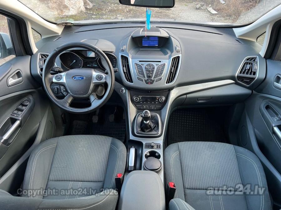 Grey Ford C-Max 2013 in Narva, with an engine capacity of 1.00 L and mileage of 118 thousand km for 3499 €, photo 10 on AUTOMOTO.COM.LV