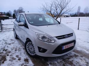 Grey Ford C-Max 2014 in Sakiai, with an engine capacity of 1.00 L and mileage of 133 thousand km for 3800 €, photo  on AUTOMOTO.COM.LV