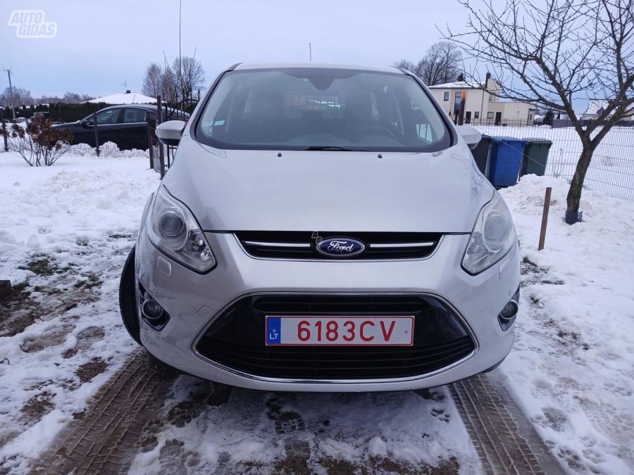 Grey Ford C-Max 2014 in Sakiai, with an engine capacity of 1.00 L and mileage of 133 thousand km for 3800 €, photo 3 on AUTOMOTO.COM.LV