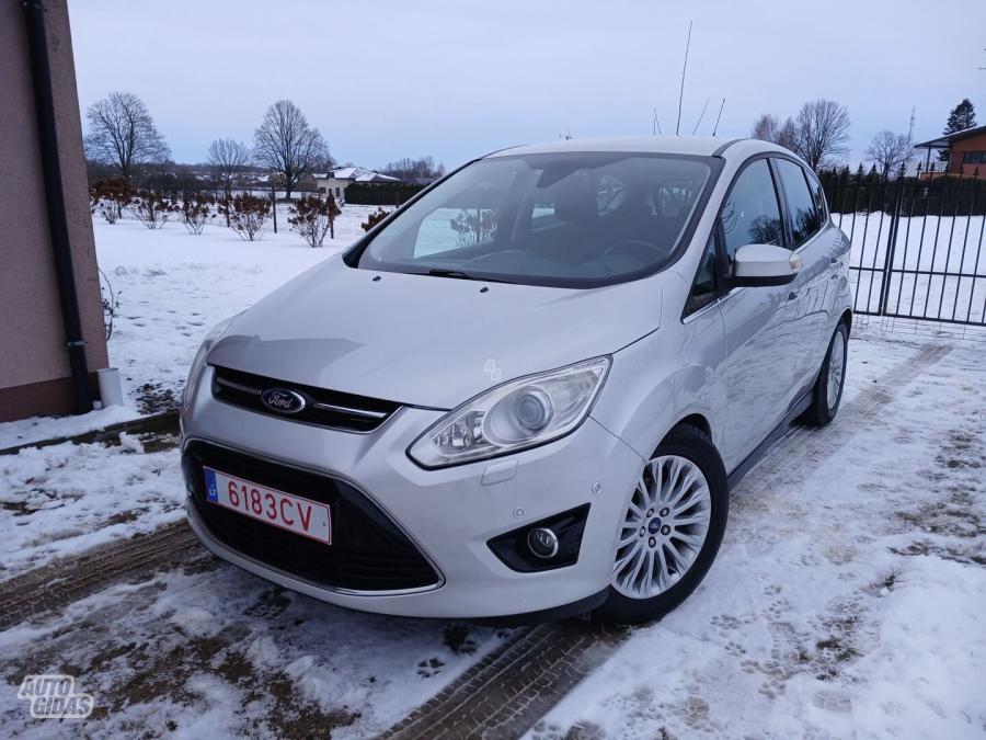 Grey Ford C-Max 2014 in Sakiai, with an engine capacity of 1.00 L and mileage of 133 thousand km for 3800 €, photo 4 on AUTOMOTO.COM.LV