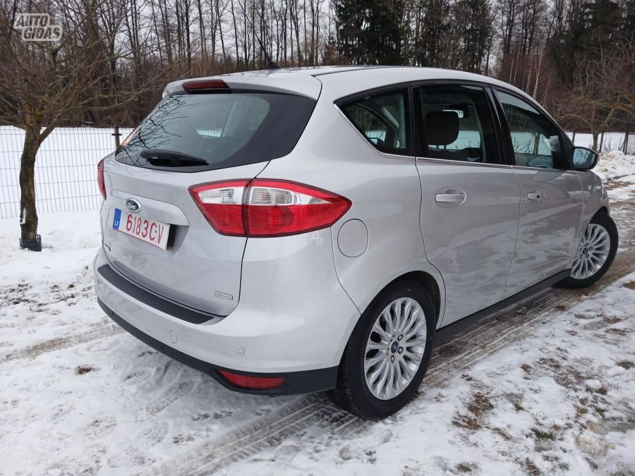 Grey Ford C-Max 2014 in Sakiai, with an engine capacity of 1.00 L and mileage of 133 thousand km for 3800 €, photo 8 on AUTOMOTO.COM.LV