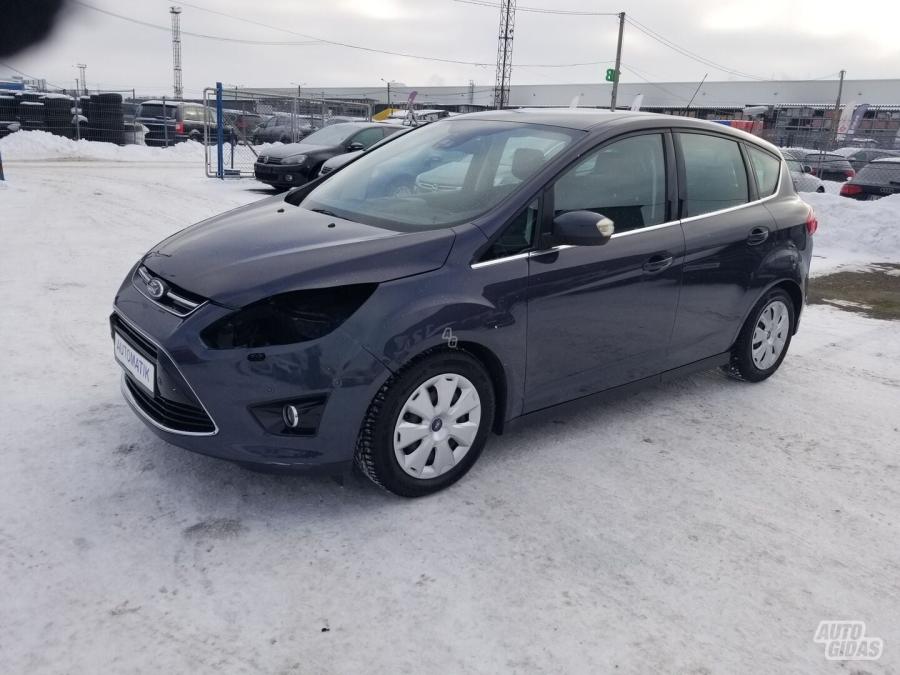 Grey Ford C-Max 2014 in Kaunas, with an engine capacity of 2.00 L and mileage of 157 thousand km for 3850 €, photo 2 on AUTOMOTO.COM.LV