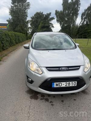 Grey Ford C-Max 2015 in Riga, with an engine capacity of 1.60 L and mileage of 270 thousand km for 8000 €, photo 4 on AUTOMOTO.COM.LV
