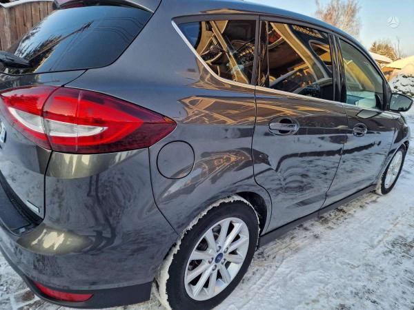 Grey Ford C-Max 2016 in Kaunas, with an engine capacity of 1.00 L and mileage of 119 thousand km for 5500 €, photo 9 on AUTOMOTO.COM.LV