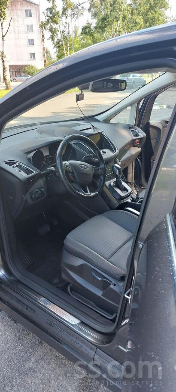 Pelēks Ford C-Max 2016 Aizkraukle, ar dzinēja tilpumu 1.50 L un nobraukumu 165 tūkst. km par 8150 €, foto 10 vietnē AUTOMOTO.COM.LV