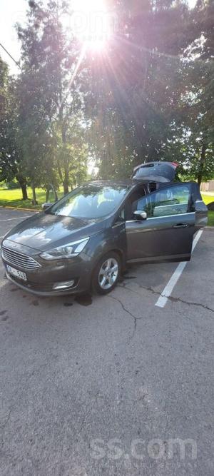 Pelēks Ford C-Max 2016 Aizkraukle, ar dzinēja tilpumu 1.50 L un nobraukumu 165 tūkst. km par 8150 €, foto 13 vietnē AUTOMOTO.COM.LV