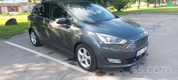 Pelēks Ford C-Max 2016 Aizkraukle, ar dzinēja tilpumu 1.50 L un nobraukumu 165 tūkst. km par 8150 €, foto 1 vietnē AUTOMOTO.COM.LV