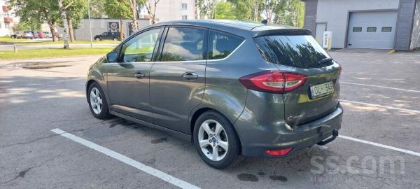 Pelēks Ford C-Max 2016 Aizkraukle, ar dzinēja tilpumu 1.50 L un nobraukumu 165 tūkst. km par 8150 €, foto 2 vietnē AUTOMOTO.COM.LV