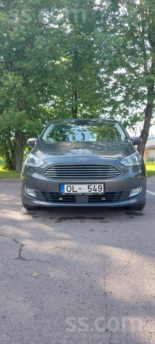 Pelēks Ford C-Max 2016 Aizkraukle, ar dzinēja tilpumu 1.50 L un nobraukumu 165 tūkst. km par 8150 €, foto 4 vietnē AUTOMOTO.COM.LV