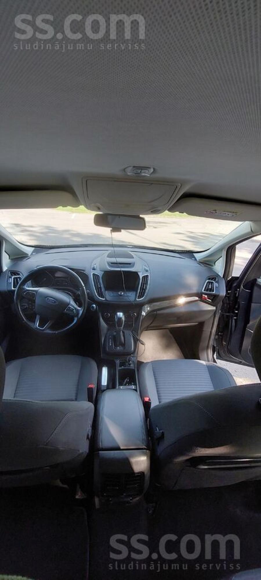 Pelēks Ford C-Max 2016 Aizkraukle, ar dzinēja tilpumu 1.50 L un nobraukumu 165 tūkst. km par 8150 €, foto 10 vietnē AUTOMOTO.COM.LV