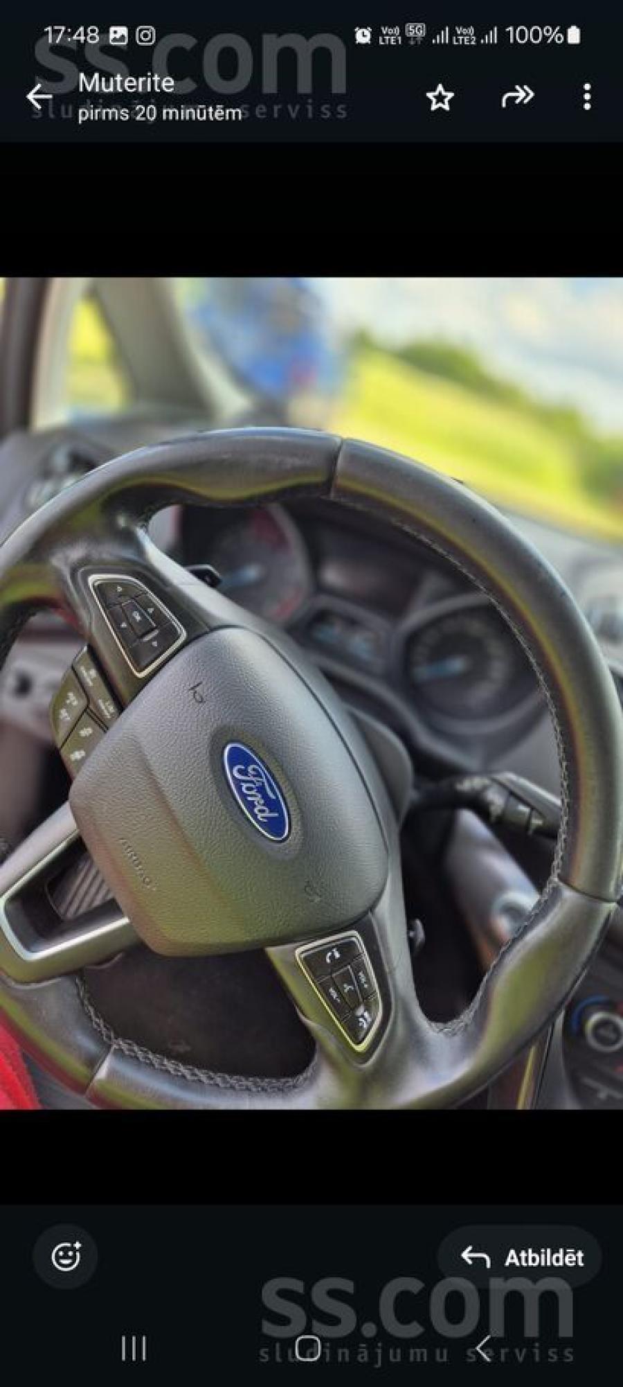 Pelēks Ford C-Max 2016 Aizkraukle, ar dzinēja tilpumu 1.50 L un nobraukumu 165 tūkst. km par 8150 €, foto 33 vietnē AUTOMOTO.COM.LV