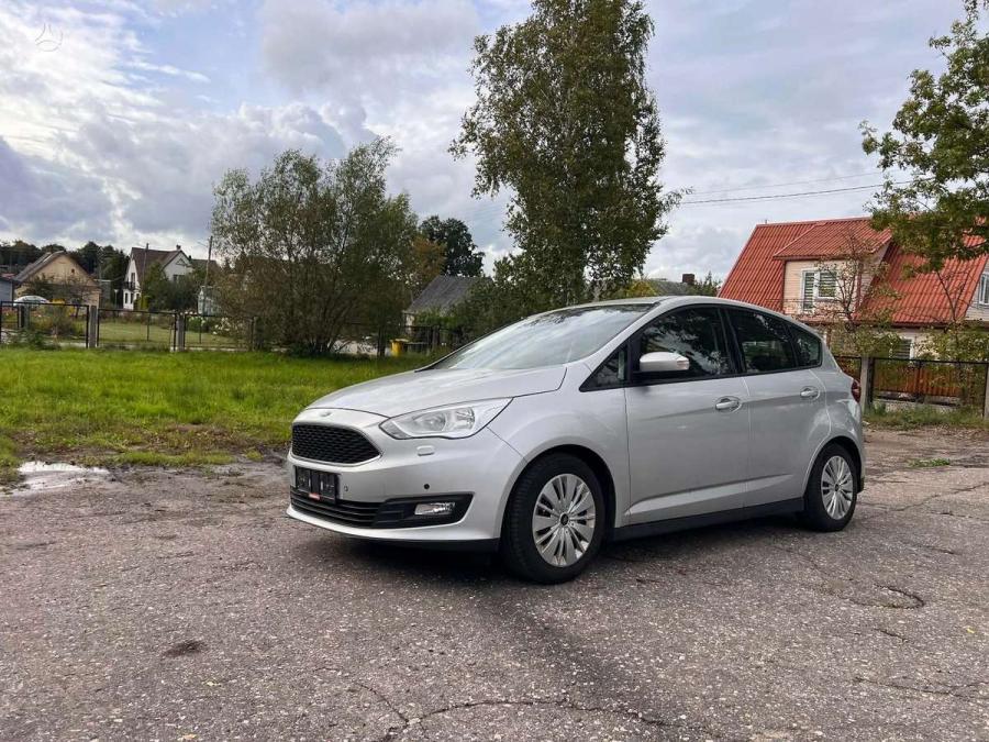 Grey Ford C-Max 2016 in Utena, with an engine capacity of 1.00 L and mileage of 176 thousand km for 3699 €, photo 3 on AUTOMOTO.COM.LV