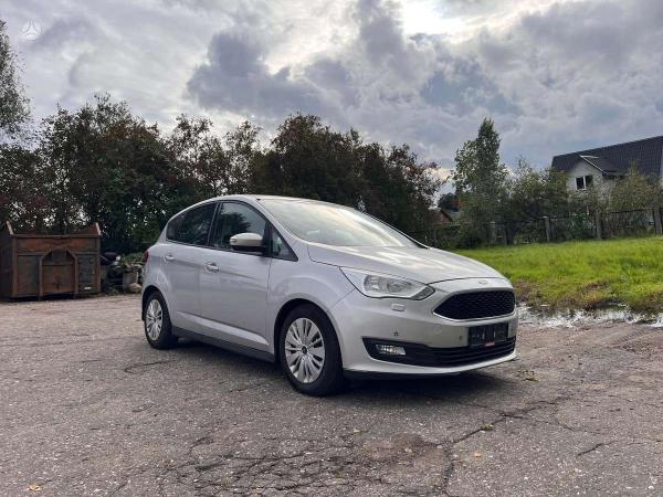 Grey Ford C-Max 2016 in Utena, with an engine capacity of 1.00 L and mileage of 176 thousand km for 3699 €, photo 4 on AUTOMOTO.COM.LV