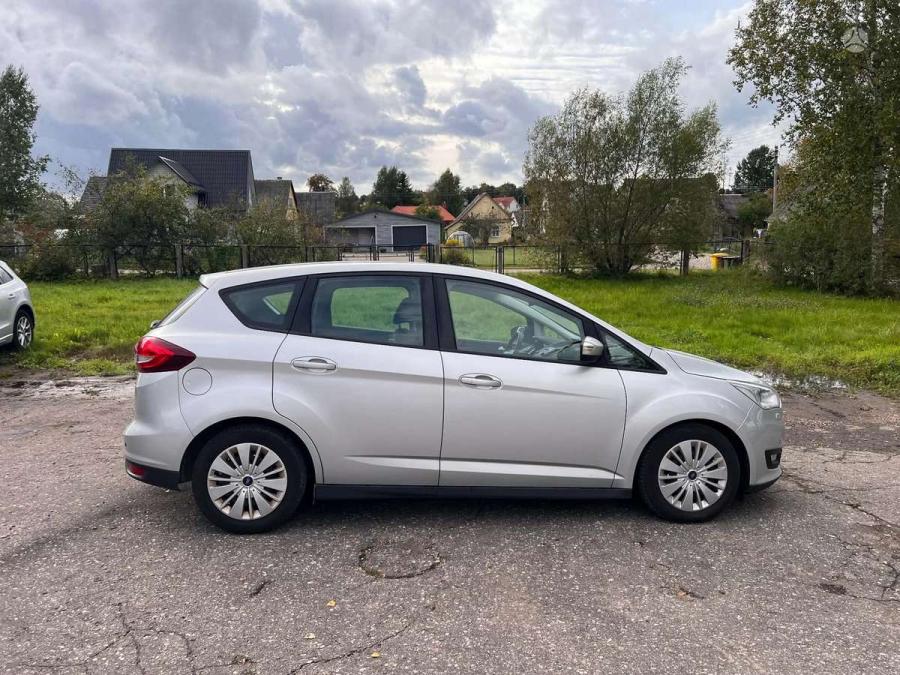 Grey Ford C-Max 2016 in Utena, with an engine capacity of 1.00 L and mileage of 176 thousand km for 3699 €, photo 5 on AUTOMOTO.COM.LV