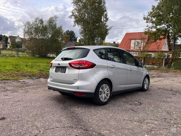 Grey Ford C-Max 2016 in Utena, with an engine capacity of 1.00 L and mileage of 176 thousand km for 3699 €, photo 7 on AUTOMOTO.COM.LV