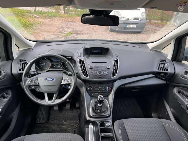 Grey Ford C-Max 2016 in Utena, with an engine capacity of 1.00 L and mileage of 176 thousand km for 3699 €, photo 10 on AUTOMOTO.COM.LV