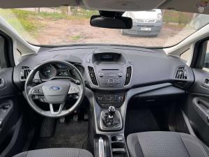 Grey Ford C-Max 2016 in Utena, with an engine capacity of 1.00 L and mileage of 176 thousand km for 3699 €, photo 10 on AUTOMOTO.COM.LV