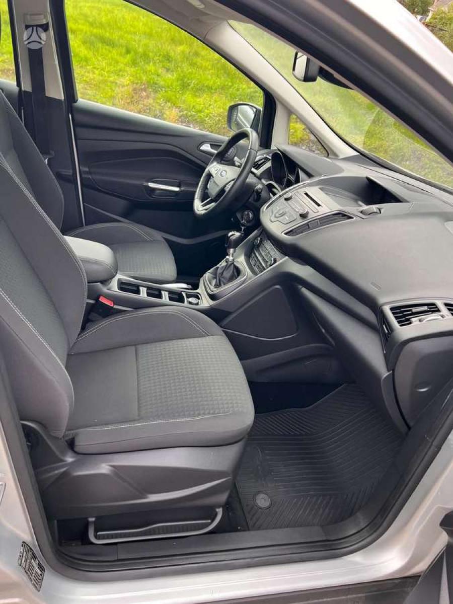Grey Ford C-Max 2016 in Utena, with an engine capacity of 1.00 L and mileage of 176 thousand km for 3699 €, photo 13 on AUTOMOTO.COM.LV
