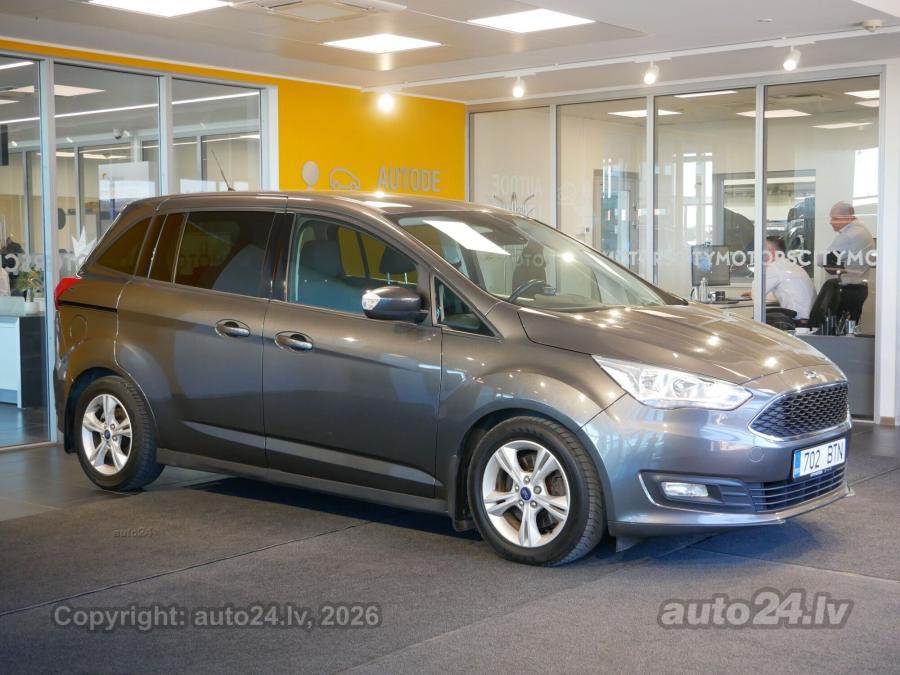Pelēks Ford C-Max 2017 Tallina, ar dzinēja tilpumu 1.00 L un nobraukumu 99 tūkst. km par 7990 €, foto 1 vietnē AUTOMOTO.COM.LV