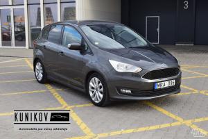 Grey Ford C-Max 2018 in Vilnius, with an engine capacity of 1.50 L and mileage of 194 thousand km for 7200 €, photo  on AUTOMOTO.COM.LV