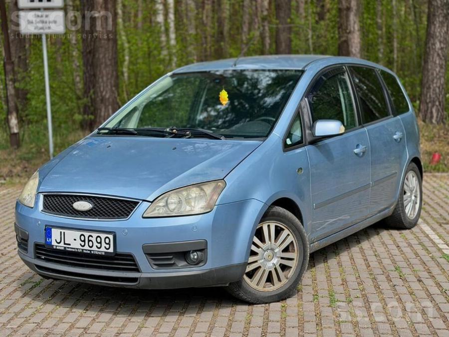 Ford C-Max 2004 Rīga, ar dzinēja tilpumu 1.60 L un nobraukumu 390 tūkst. km par 1250 €, foto 1 vietnē AUTOMOTO.COM.LV