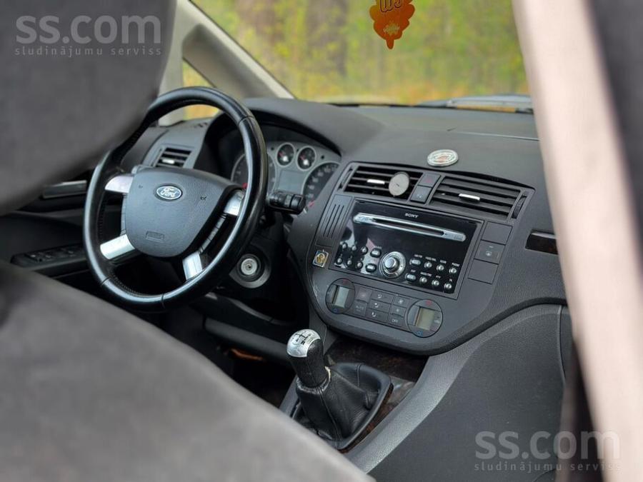 Ford C-Max 2004 Rīga, ar dzinēja tilpumu 1.60 L un nobraukumu 390 tūkst. km par 1250 €, foto 10 vietnē AUTOMOTO.COM.LV