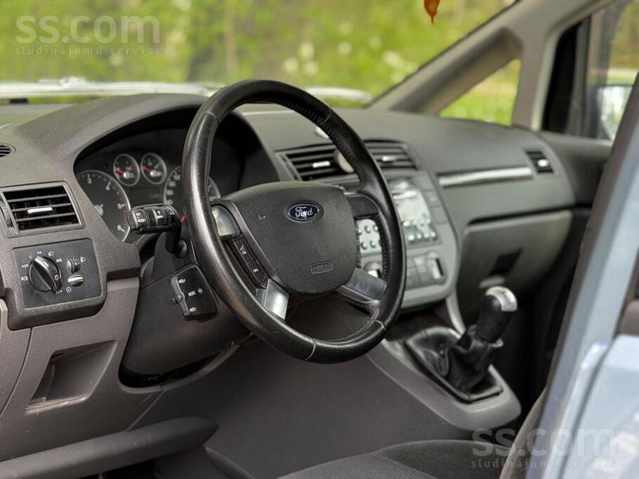 Ford C-Max 2004 Rīga, ar dzinēja tilpumu 1.60 L un nobraukumu 390 tūkst. km par 1250 €, foto 11 vietnē AUTOMOTO.COM.LV