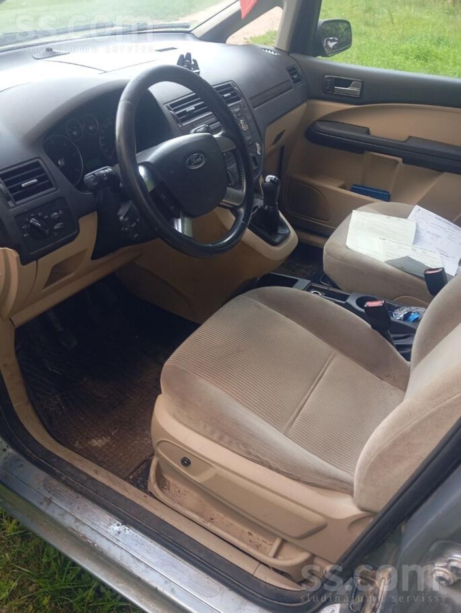 Ford C-Max 2004 Rēzekne, ar dzinēja tilpumu 1.60 L un nobraukumu 367 tūkst. km par 520 €, foto 6 vietnē AUTOMOTO.COM.LV