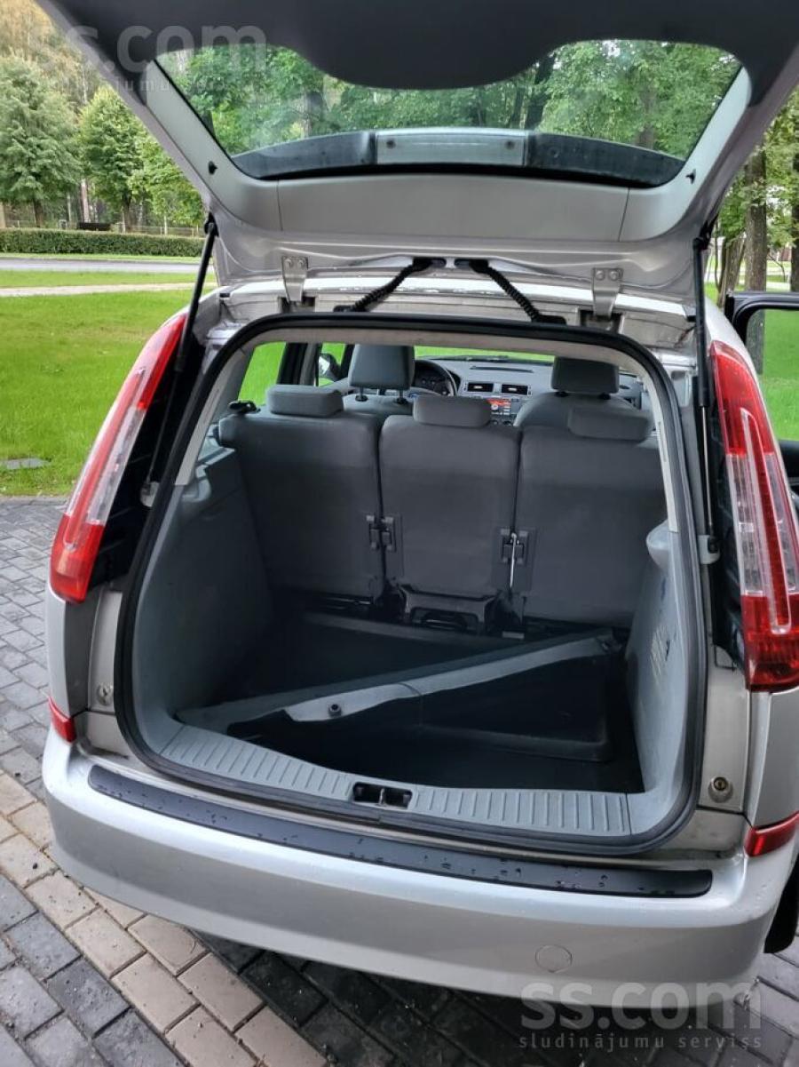 Ford C-Max 2007 in Riga, with an engine capacity of 1.80 L and mileage of 191 thousand km for 3800 €, photo 11 on AUTOMOTO.COM.LV