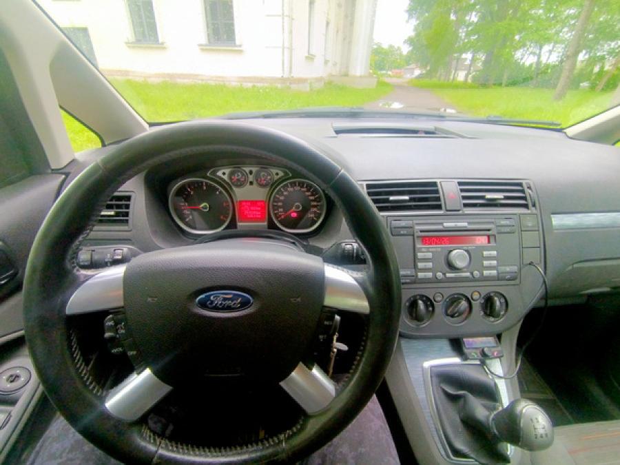 Ford C-Max 2008 in Kohtla-Jarve, with an engine capacity of 1.60 L and mileage of 286 thousand km for 1600 €, photo 9 on AUTOMOTO.COM.LV