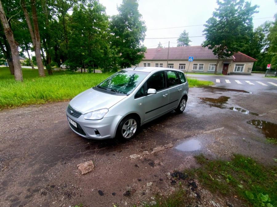 Ford C-Max 2008 in Kohtla-Jarve, with an engine capacity of 1.60 L and mileage of 286 thousand km for 1600 €, photo 10 on AUTOMOTO.COM.LV
