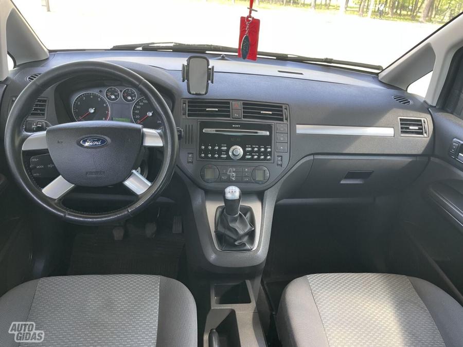 Ford C-Max 2005 Kauņa, ar dzinēja tilpumu 1.60 L un nobraukumu 196 tūkst. km par 1500 €, foto 17 vietnē AUTOMOTO.COM.LV