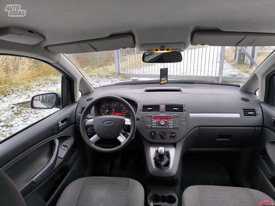 Ford C-Max 2007 in Kaunas, with an engine capacity of 1.60 L and mileage of 344 thousand km for 1000 €, photo 9 on AUTOMOTO.COM.LV