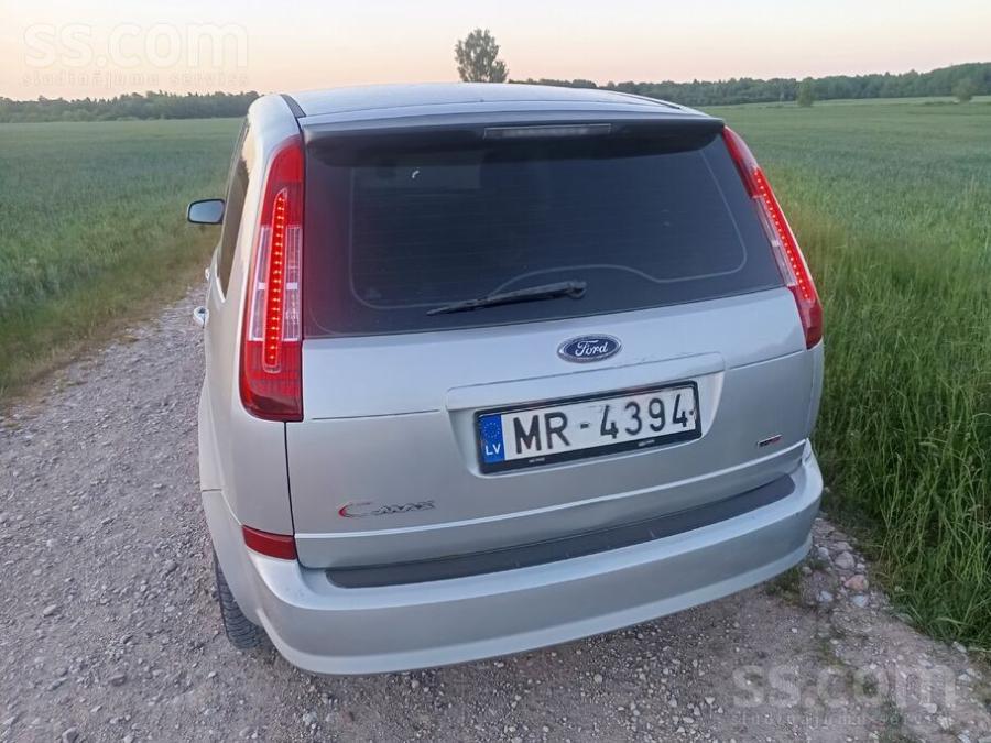 Ford C-Max 2007 in Talsi, with an engine capacity of 1.60 L and mileage of 393 thousand km for 800 €, photo 8 on AUTOMOTO.COM.LV