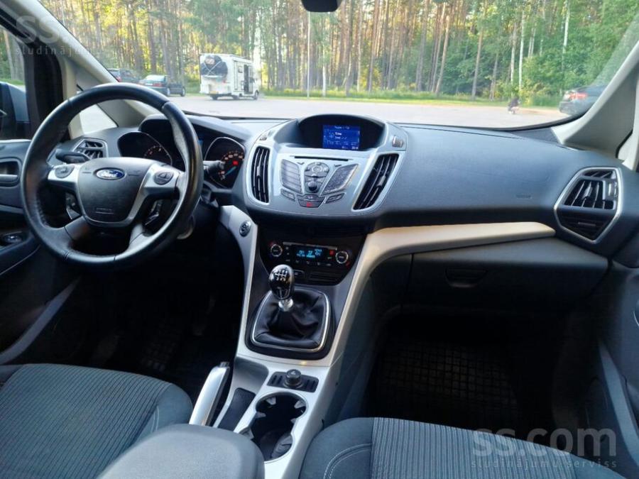 Ford C-Max 2011 in Riga, with an engine capacity of 1.60 L and mileage of 241 thousand km for 3850 €, photo 20 on AUTOMOTO.COM.LV