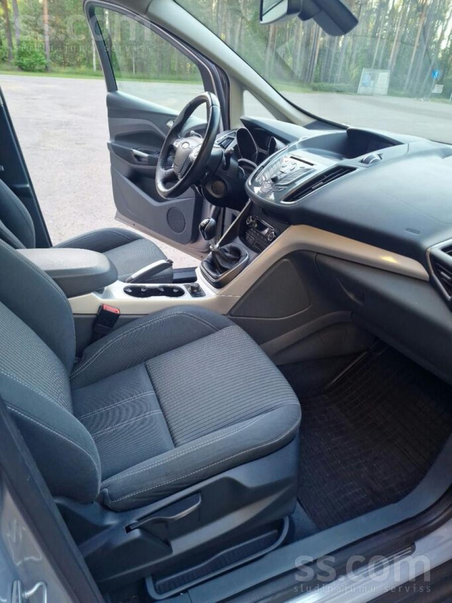 Ford C-Max 2011 in Riga, with an engine capacity of 1.60 L and mileage of 241 thousand km for 3850 €, photo 22 on AUTOMOTO.COM.LV