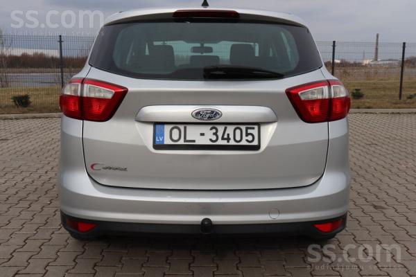 Ford C-Max 2012 in Riga, with an engine capacity of 1.60 L and mileage of 241 thousand km for 4750 €, photo 9 on AUTOMOTO.COM.LV