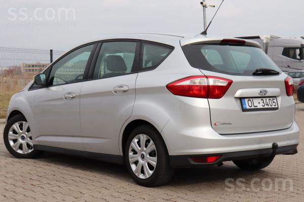 Ford C-Max 2012 in Riga, with an engine capacity of 1.60 L and mileage of 241 thousand km for 4750 €, photo 10 on AUTOMOTO.COM.LV