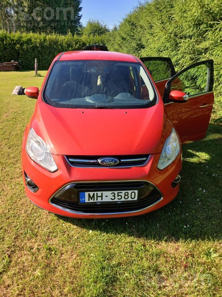 Oranžs Ford C-Max 2011 Rīga, ar dzinēja tilpumu 1.60 L un nobraukumu 254 tūkst. km par 3200 €, foto 4 vietnē AUTOMOTO.COM.LV