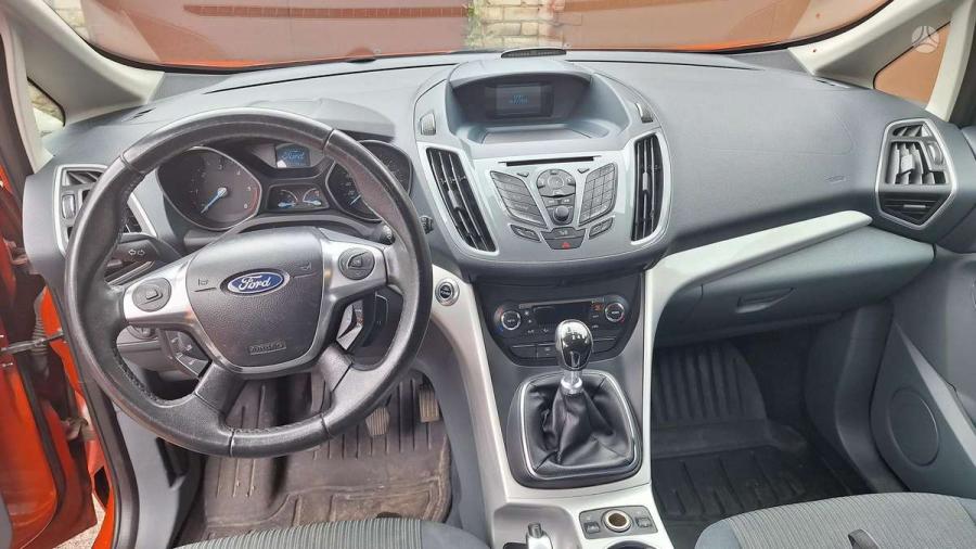 Oranžs Ford C-Max 2011 Kauņa, ar dzinēja tilpumu 1.56 L un nobraukumu 373 tūkst. km par 3300 €, foto 10 vietnē AUTOMOTO.COM.LV