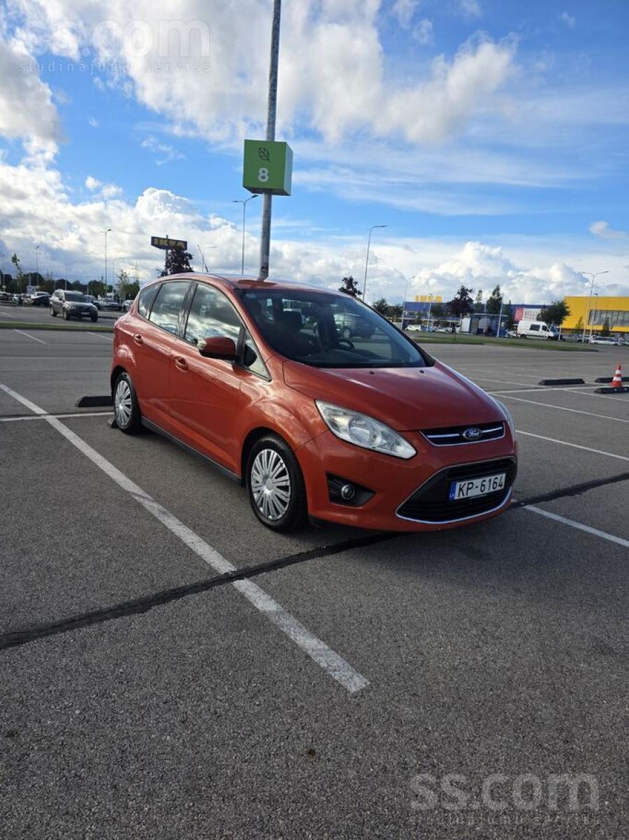 Oranžs Ford C-Max 2011 Rīga, ar dzinēja tilpumu 2.00 L un nobraukumu 280 tūkst. km par 4200 €, foto 1 vietnē AUTOMOTO.COM.LV